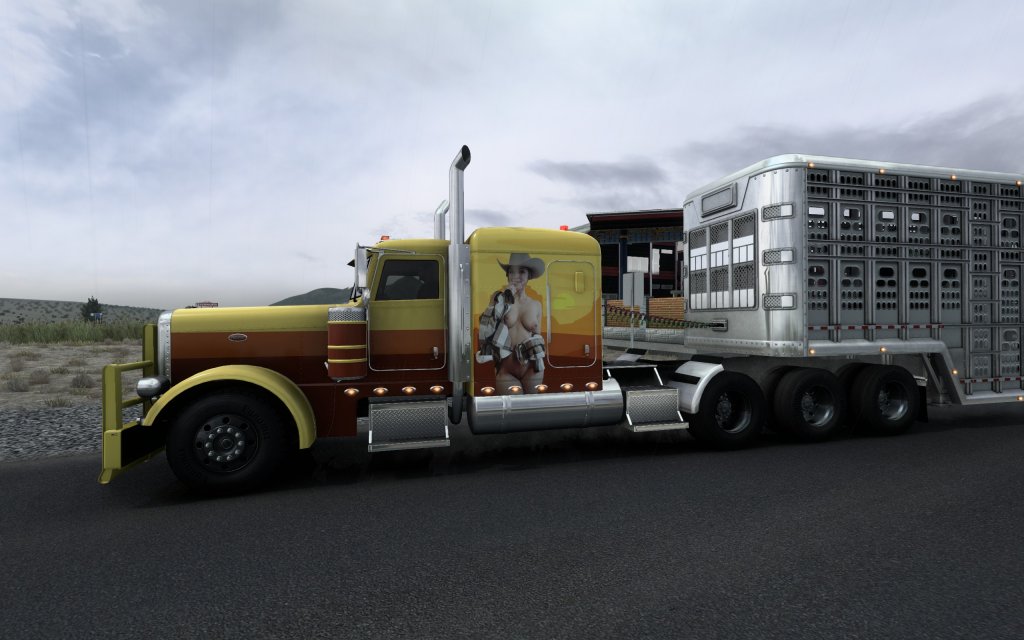 ATS cowgirl 389 skin | Members Works | X-SKIN 엑스스킨